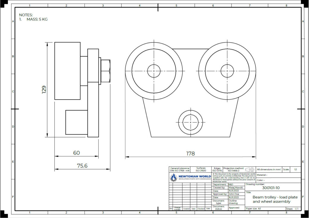 TECHNICAL PRODUCT DOCUMENTATION - Newtonian world